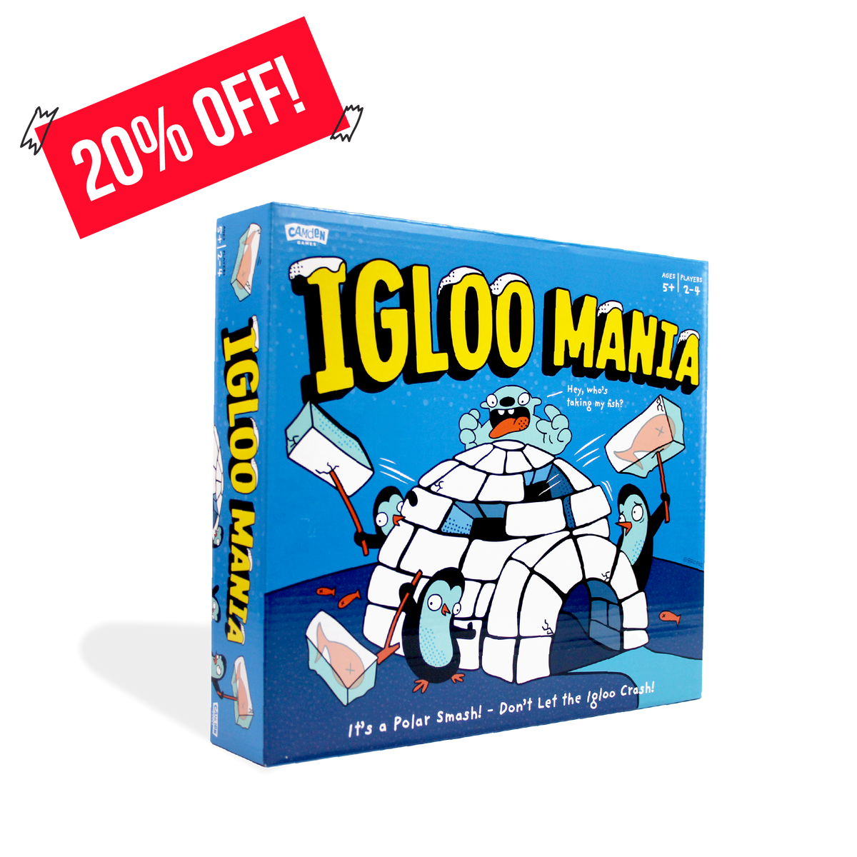 Igloo Mania - Family Dexterity Game Ages 5+ | Camden Games